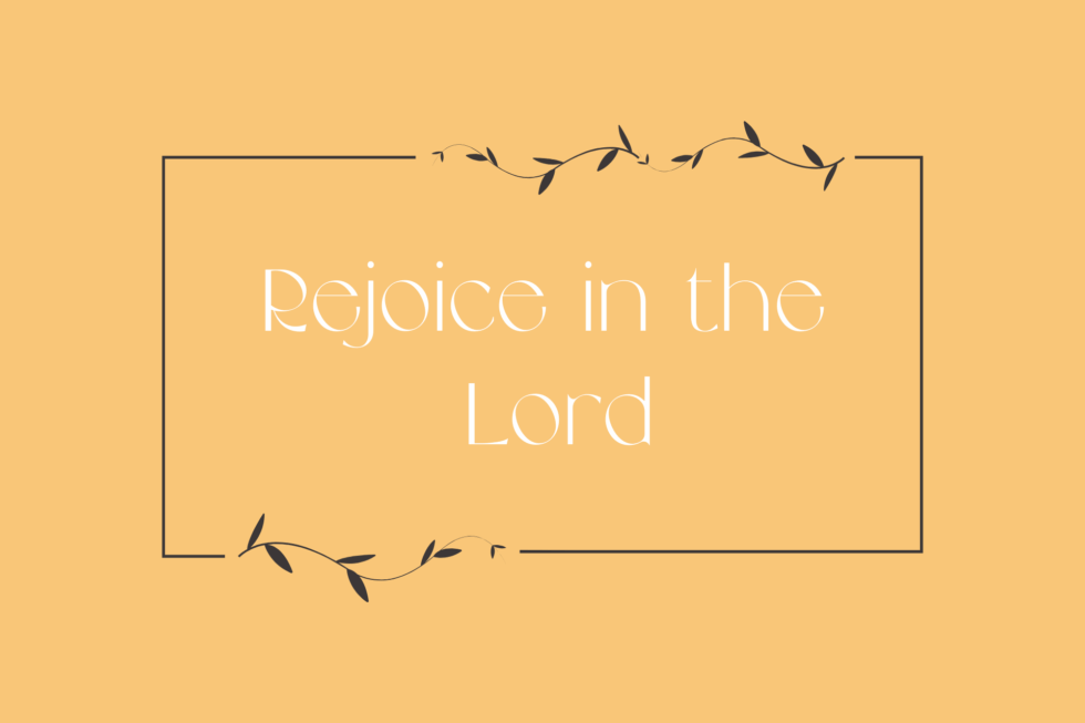 Rejoice in the Lord - Heaven's Treasure Tree